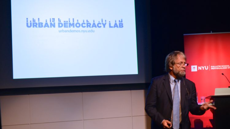 Antanas Mockus the Master on Urban Democracy Spoke in New York