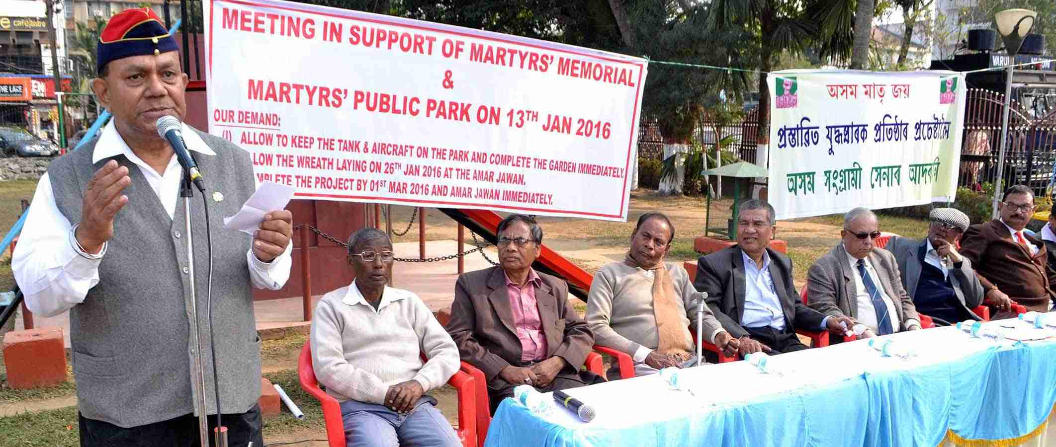 War memorial whips up a storm in an Assamese teacup