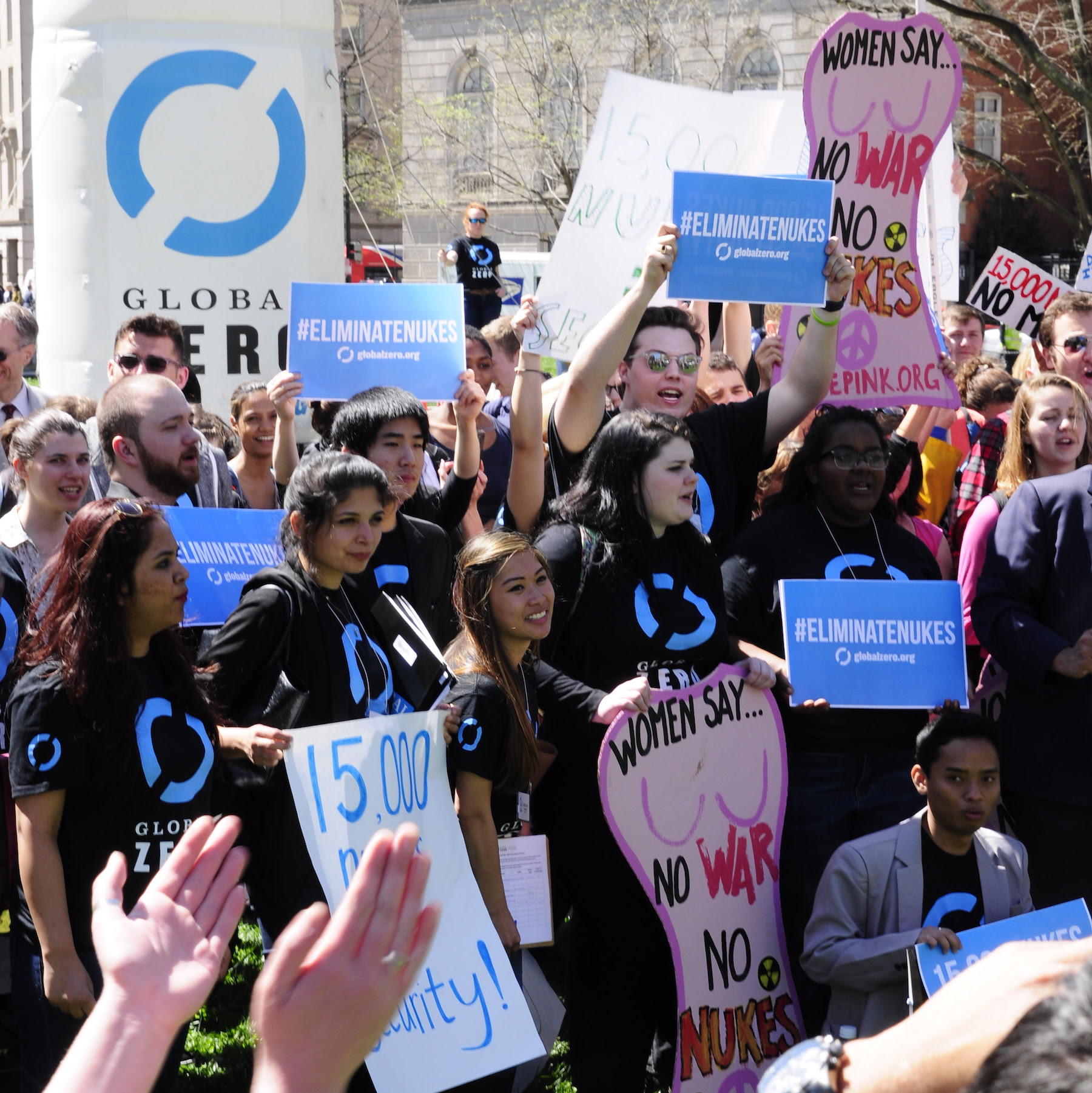 Global Zero protesters demand action in Washington DC