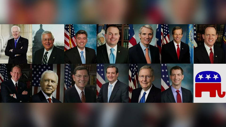 All-White, All-Male Senate Republican Group Drafting Health Bill