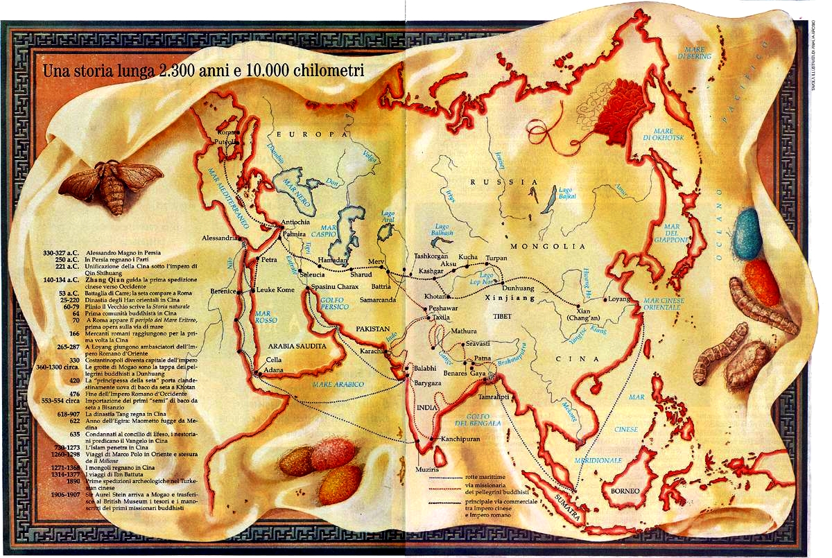 La Via della Seta, un modello che si ripete nel tempo