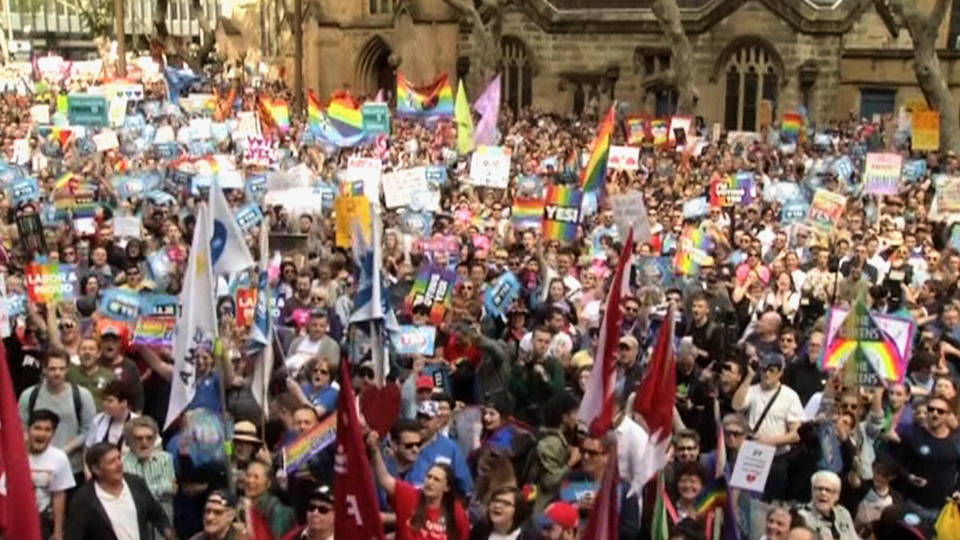 Australia Holds Biggest Demonstration for LGBT Rights in Its History