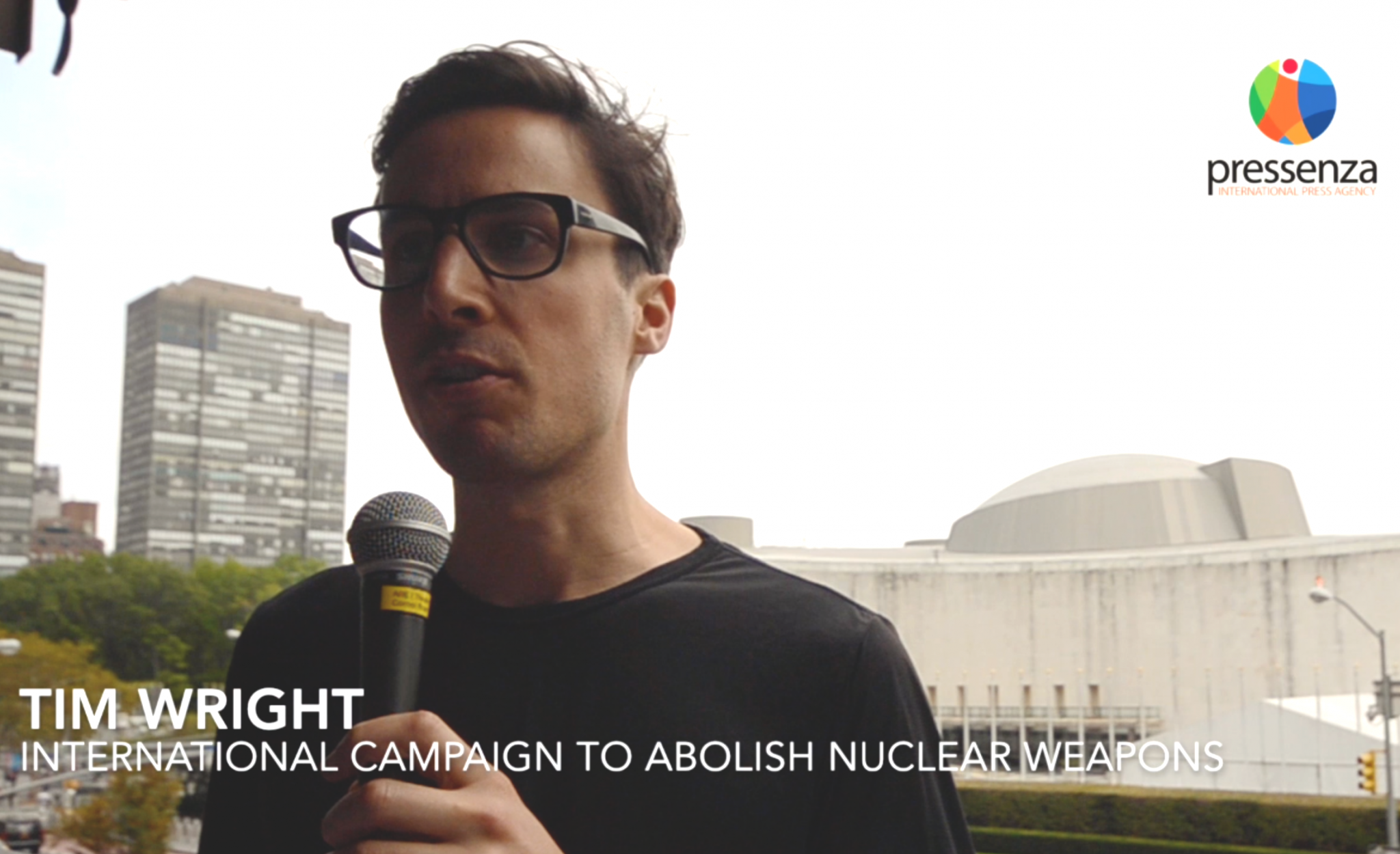 Interview with Tim Wright at the Humanitarian Disarmament Forum