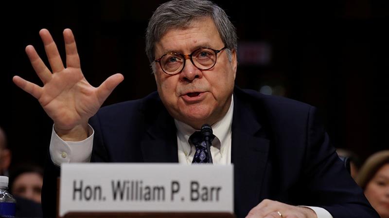 Barr "traduce" a Mueller y exonera a Trump pero no completamente