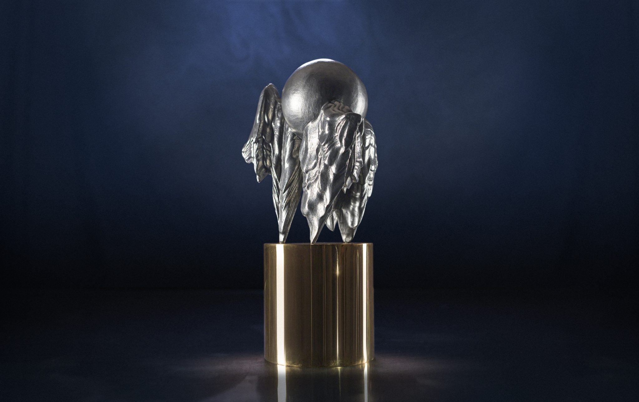 The new Right Livelihood Award Sculpture is made from recycled illegal guns