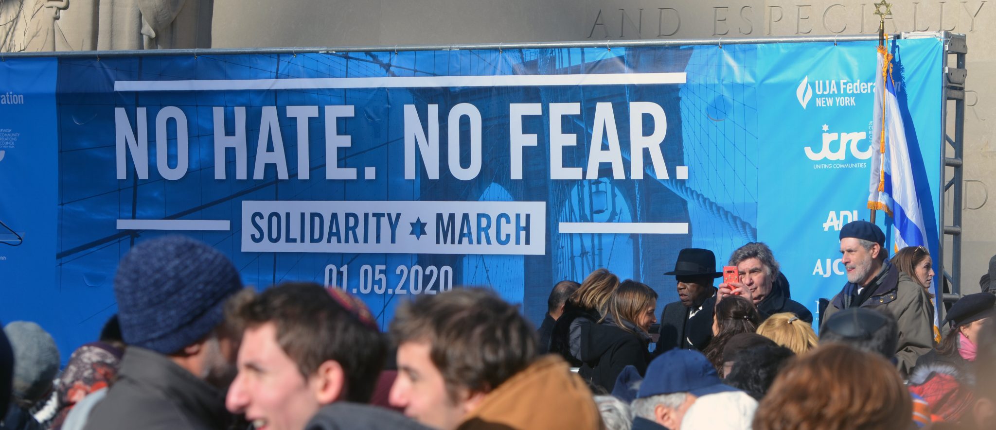 "No Hate No Fear" Solidarity March for Jewish Communities in NYC