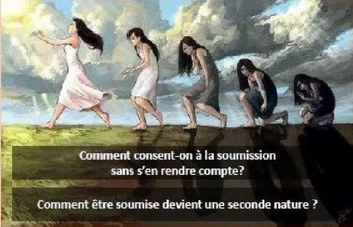 "On ne naît pas soumise, on le devient"