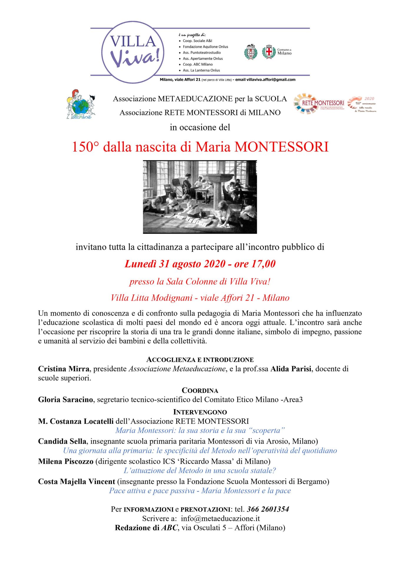 150 anni di Montessori