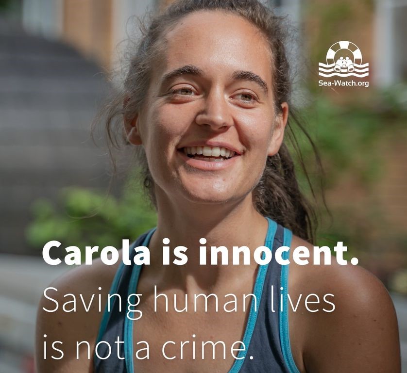 Sea-Watch-3, archiviata l’inchiesta contro Carola Rackete