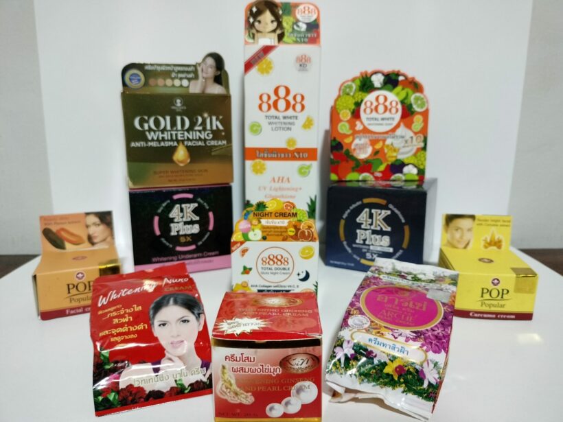 EcoWaste Coalition Alarmed by Unauthorized Thai Cosmetics Flooding the Market