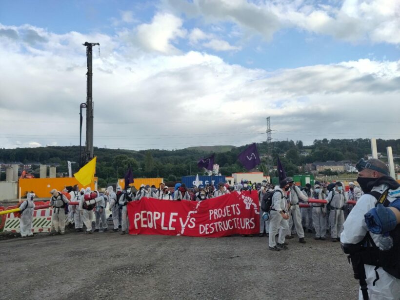 Belgique - Code Rouge a commencé son action : Le chantier d’une ...