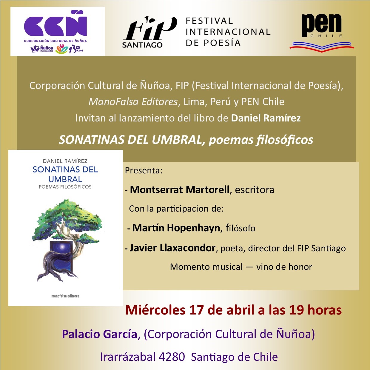 Daniel Ramírez presenta su libro Daniel Ramírez presenta su libro