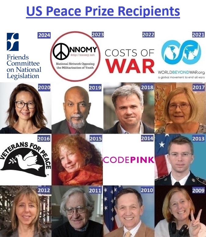 The 2024 US Peace Prize has been awarded to the Friends Committee on National Legislation (FCNL)