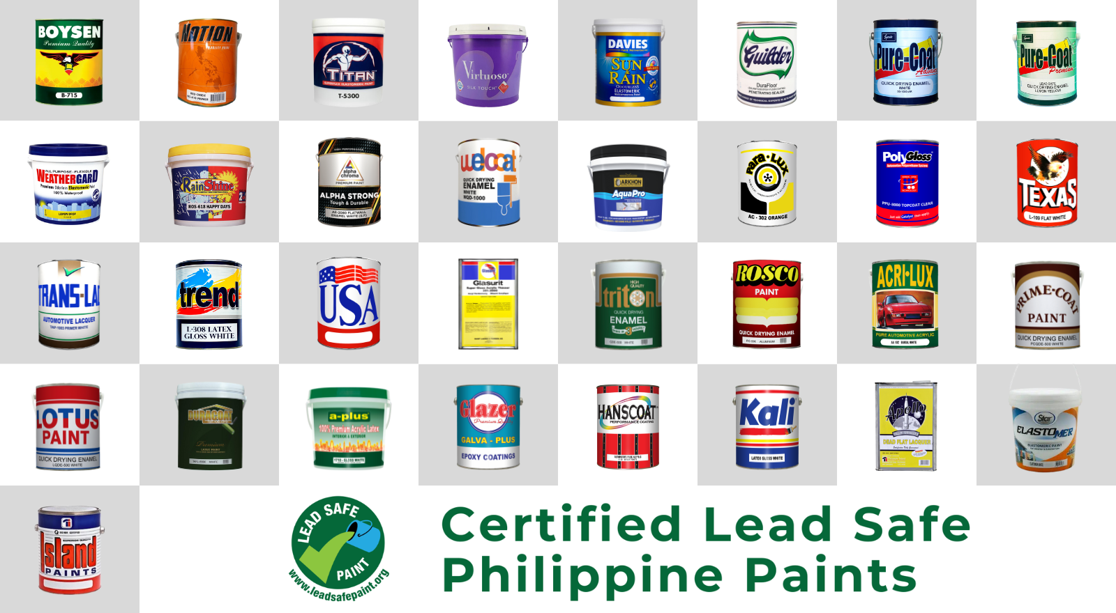 EcoWaste Coalition Announces Verified Lead Safe Paints® Ahead of ...